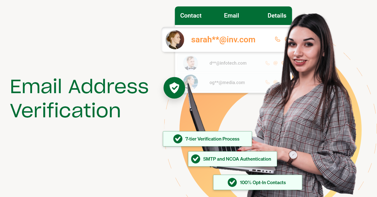 Email Address Verification Services | 100% Opt-in Emails